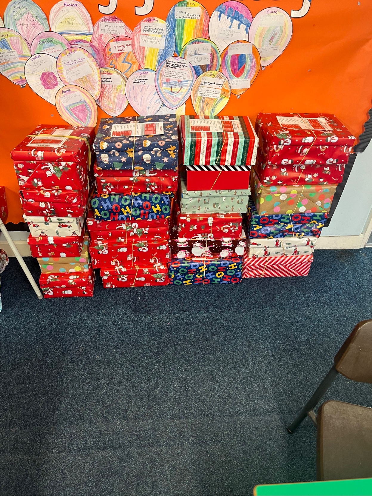 Blythswood Shoebox Appeal – Newmore Primary School